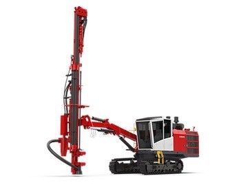 Max Depth 36m Surface Drill Rig All In One DTH Drill Rig high efficiency