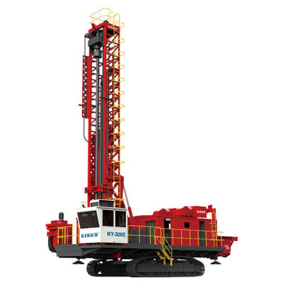 KY-200E Electric Diesel Rotary Blasthole Drill Rig High Torque For Open ...